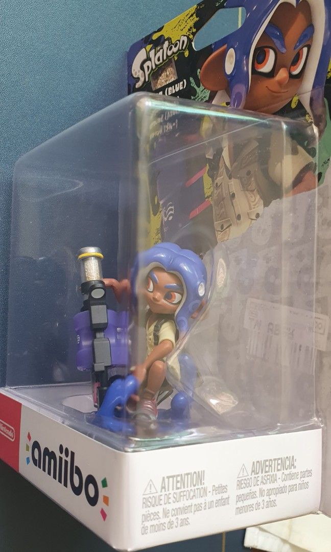Splatoon 3 amiibo /Nintendo switch/ Octoling(blue), Hobbies & Toys, Toys & Games on Carousell