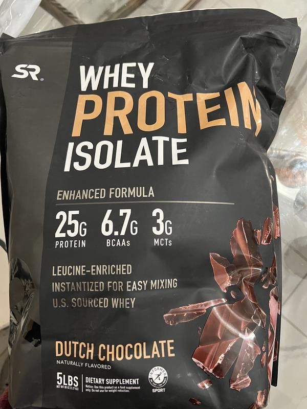 Sports Research Whey Protein Isolate, Health & Nutrition, Health ...