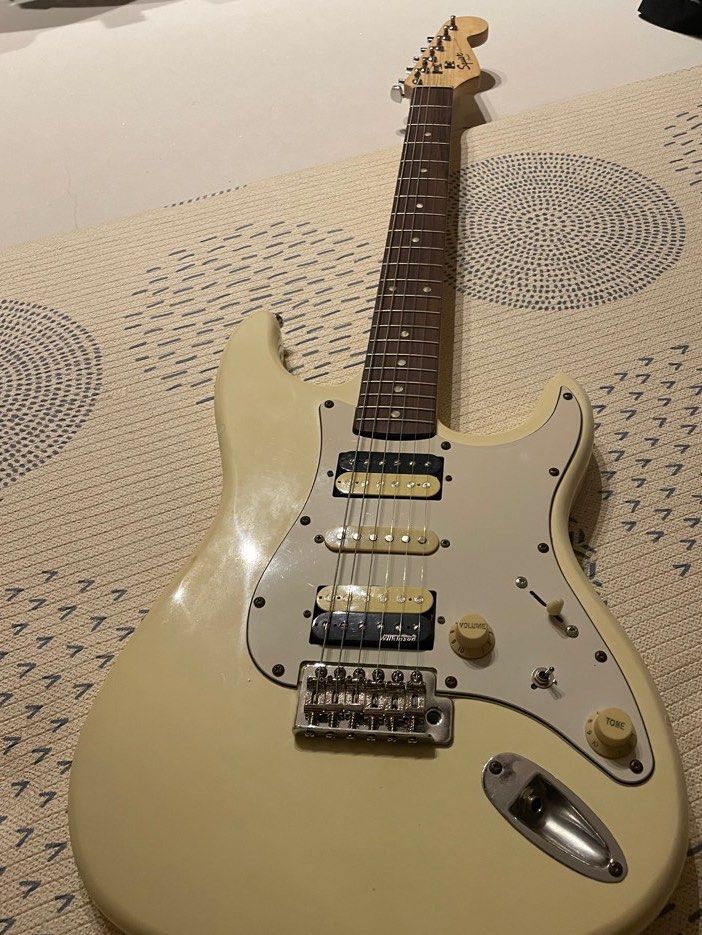 Squier super stratocaster HSH electric guitar, Hobbies & Toys, Music ...