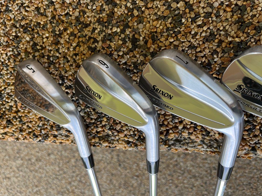 Srixon Z Forged Irons - DG S200 Steel Shafts, Sports Equipment, Sports ...