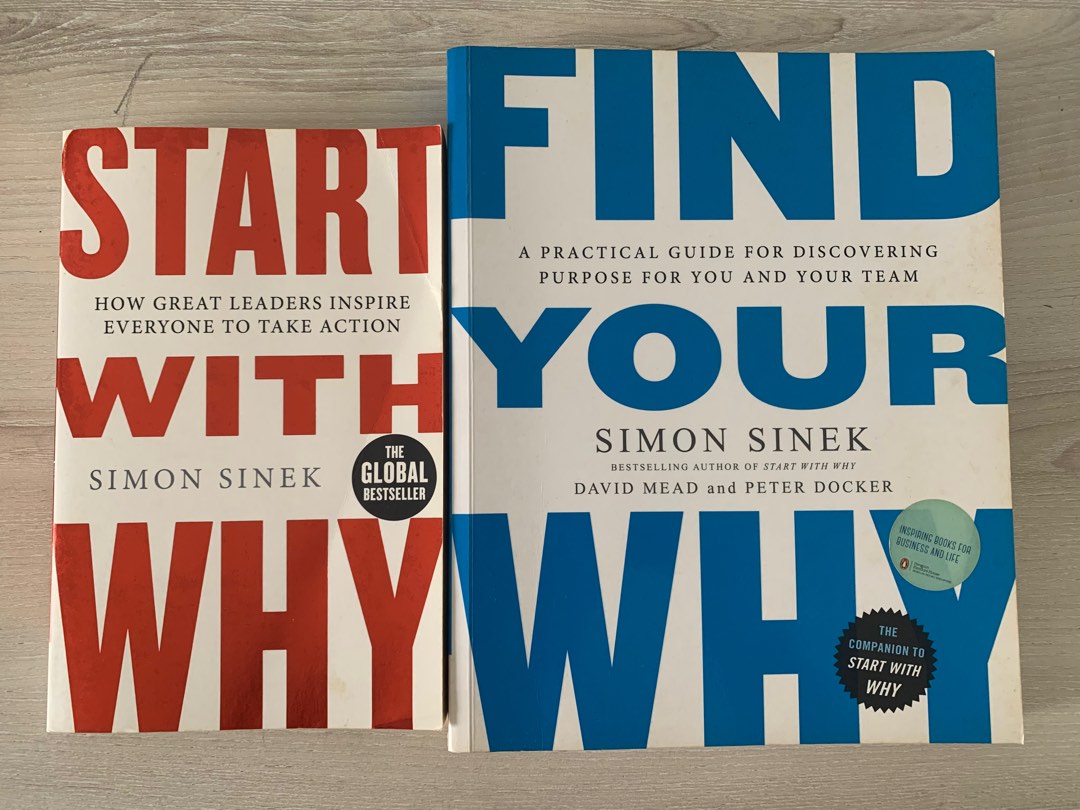Start with WHY, Find your WHY, Hobbies & Toys, Books & Magazines ...