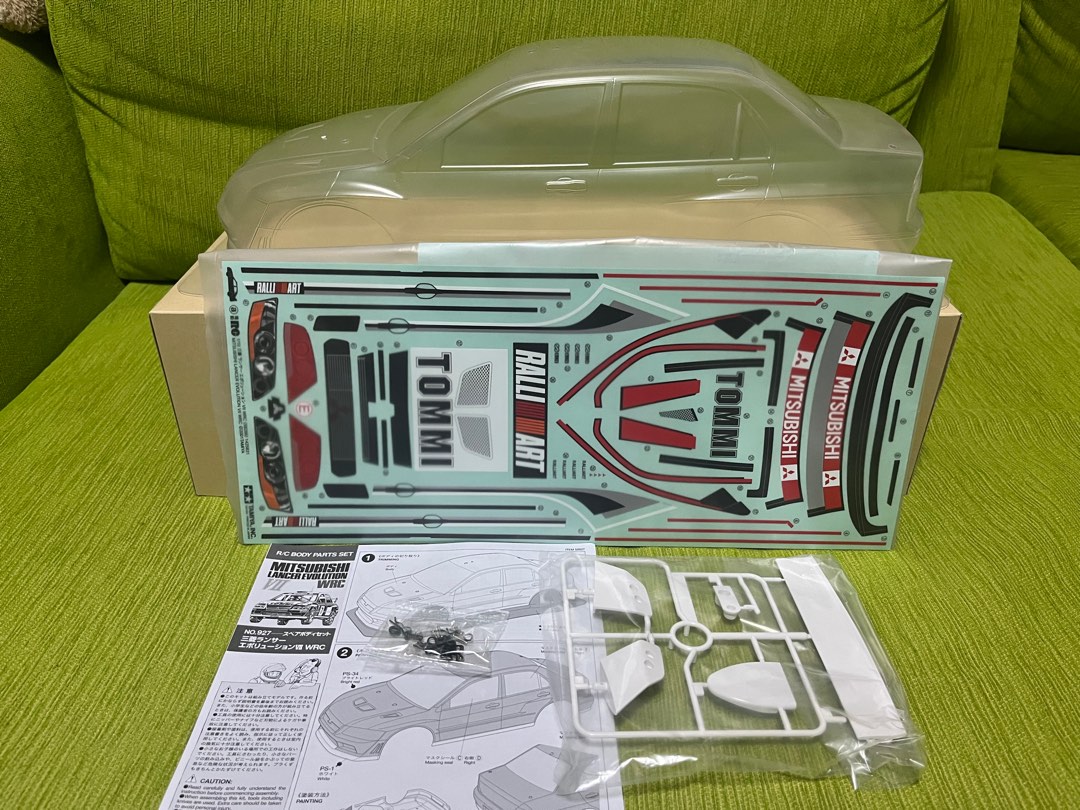 Stocks Arrived - Tamiya Mitsubishi Lancer Evo VII Tommi Rally Body ...