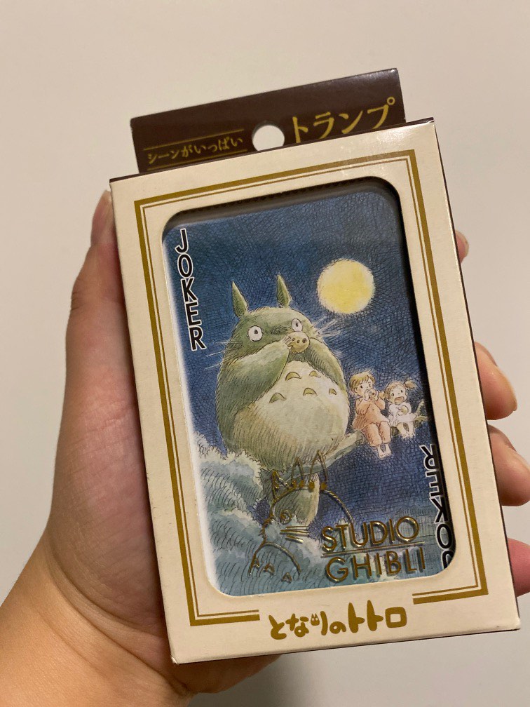 Studio Ghibli Playing Cards, Hobbies & Toys, Toys & Games on Carousell