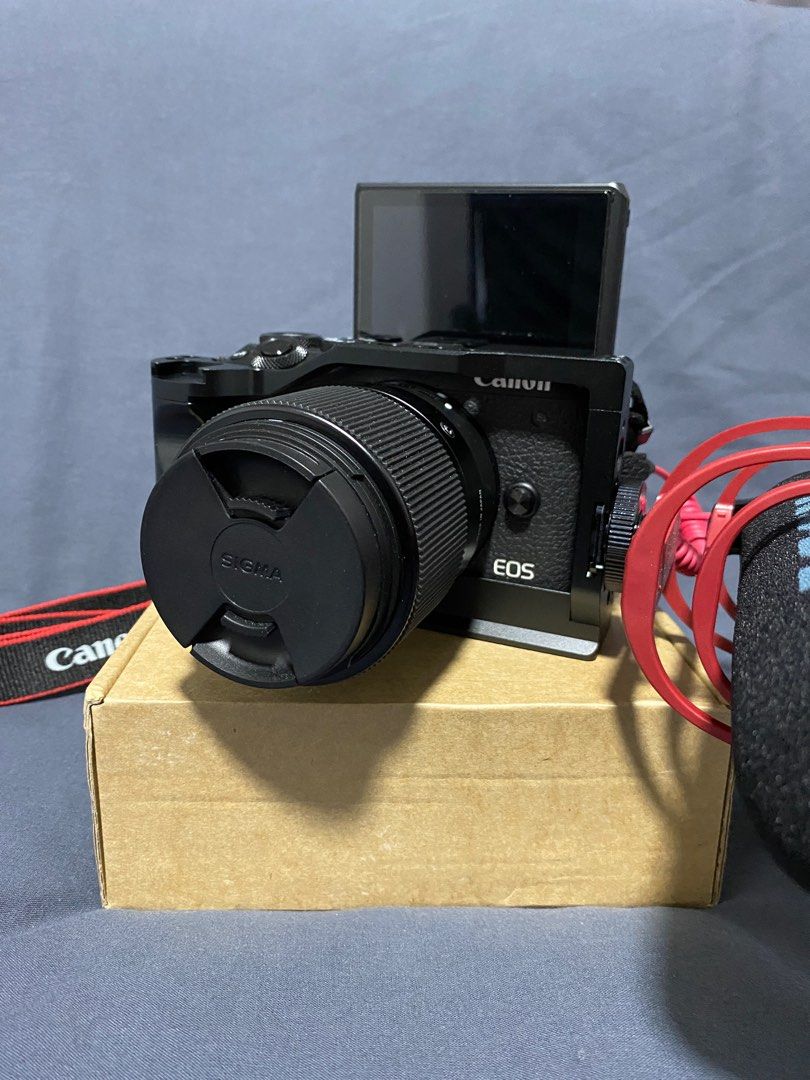 Canon EOS M6 Mark II Rig - Sturdy Metal Camera Rig Camera Cage ...