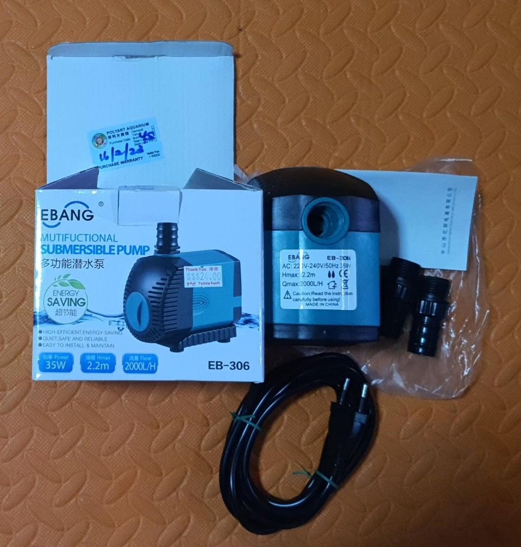 Submersible pump, Pet Supplies, Homes & Other Pet Accessories on Carousell