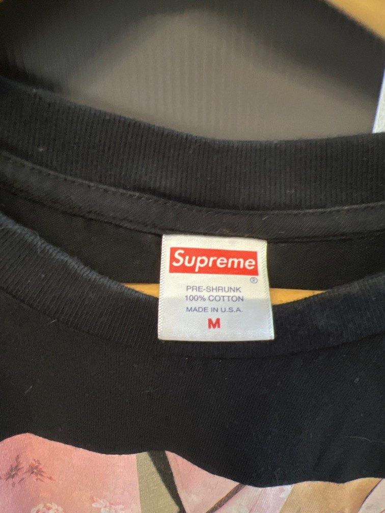 Supreme Model Tee (Black), Men's Fashion, Tops & Sets, Tshirts & Polo ...
