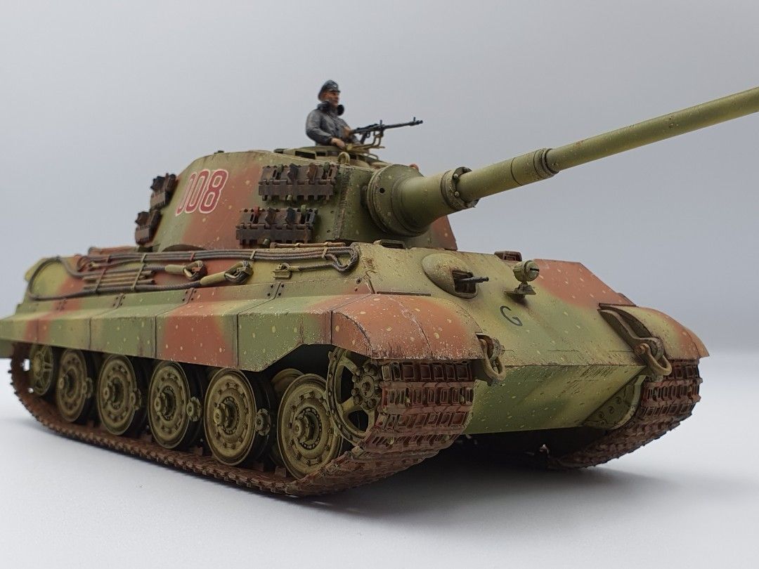 Tamiya 1/35 King Tiger assembled model kit, Hobbies & Toys, Toys ...