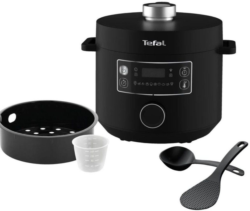 TEFAL CY754 TURBO CUISINE electric pressure and MULTICOOKER 5L ...