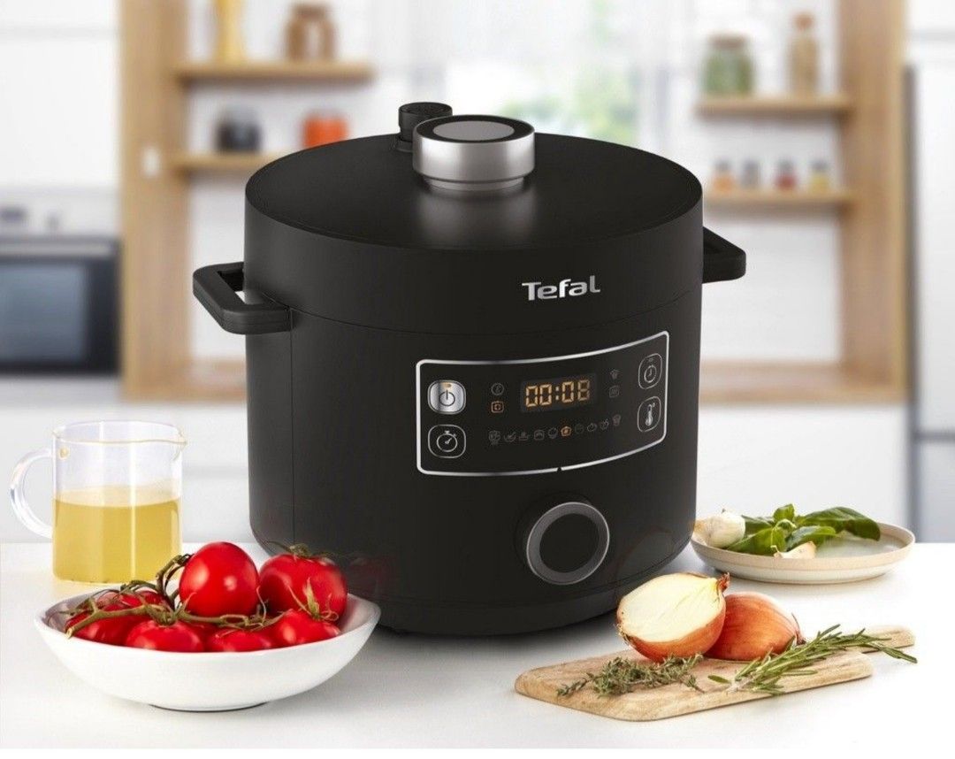 TEFAL CY754 TURBO CUISINE electric pressure and MULTICOOKER 5L ...
