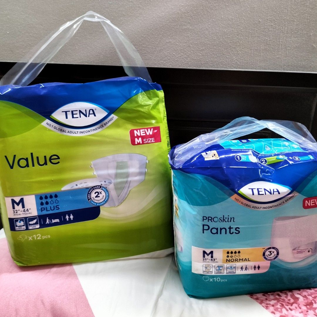 Tena Adult Diapers, Babies & Kids, Bathing & Changing, Diapers & Baby ...