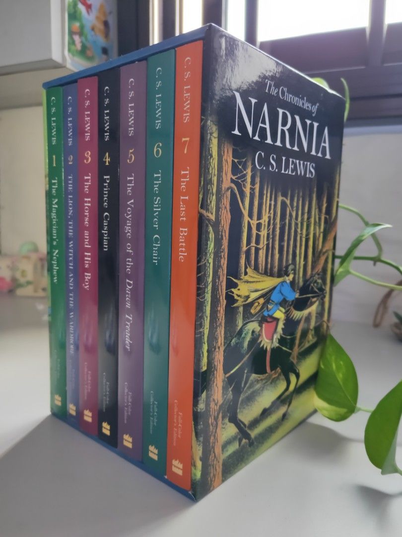 The Chronicles of Narnia complete set, Hobbies & Toys, Books ...