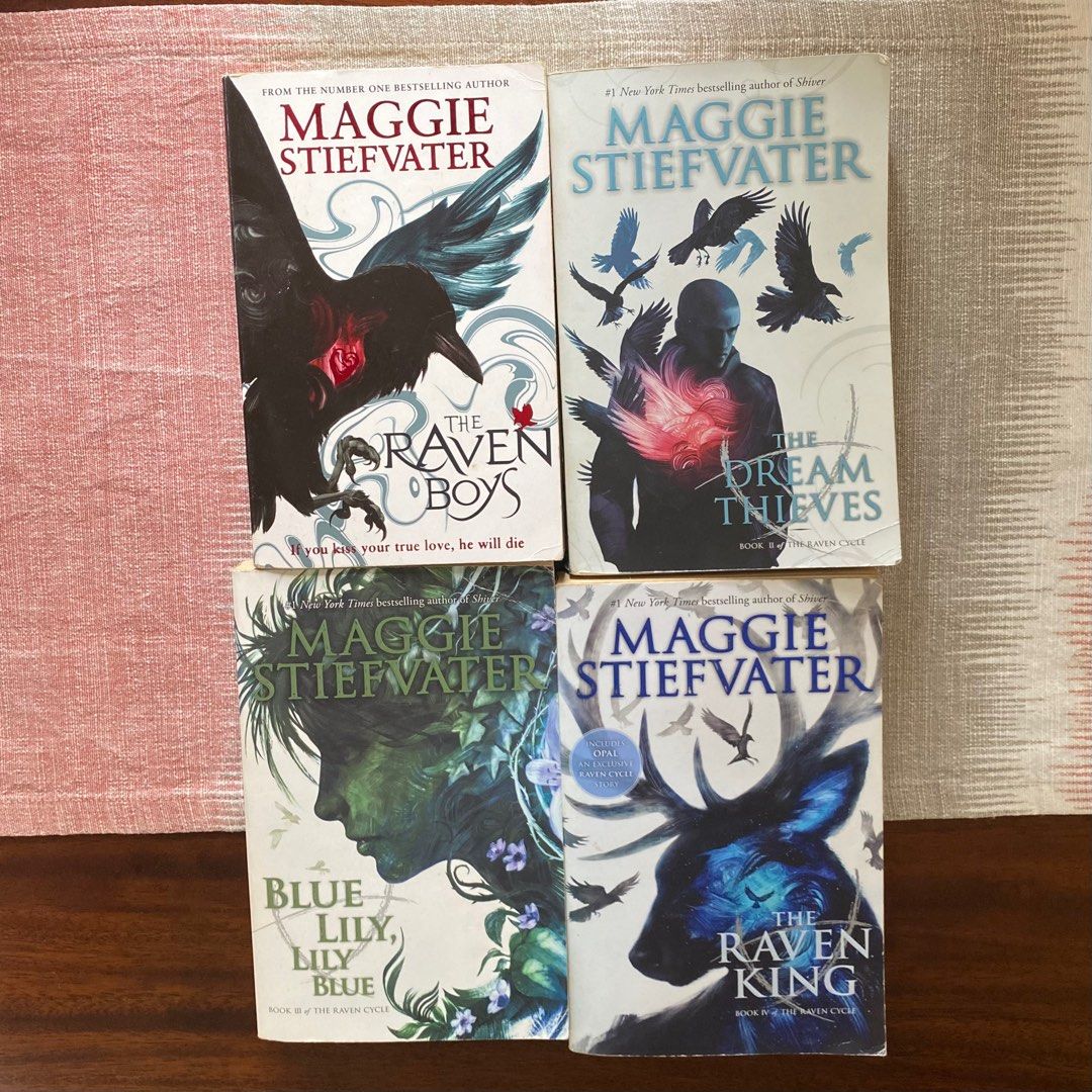 The Raven Cycle Series Maggie Stiefvater Books 1-4, Hobbies & Toys ...
