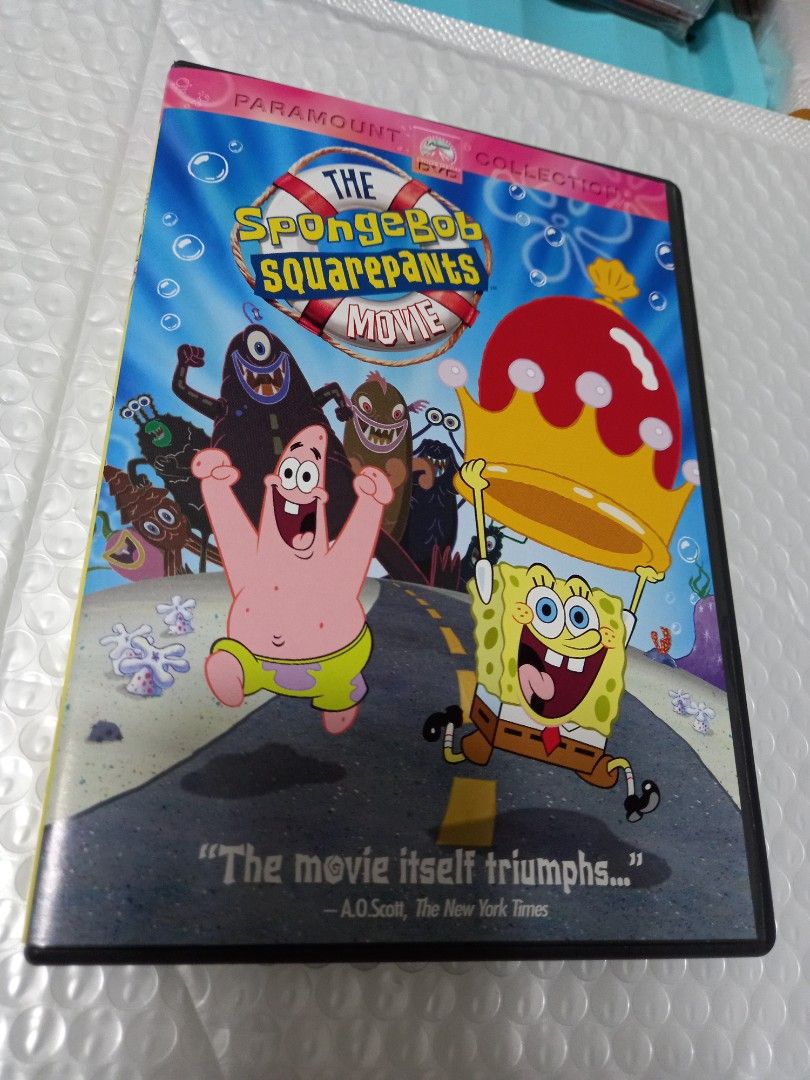 The Spongebob Squarepants Movie dvd, 興趣及遊戲, 音樂、樂器 & 配件, 音樂與媒體 - CD 及 ...