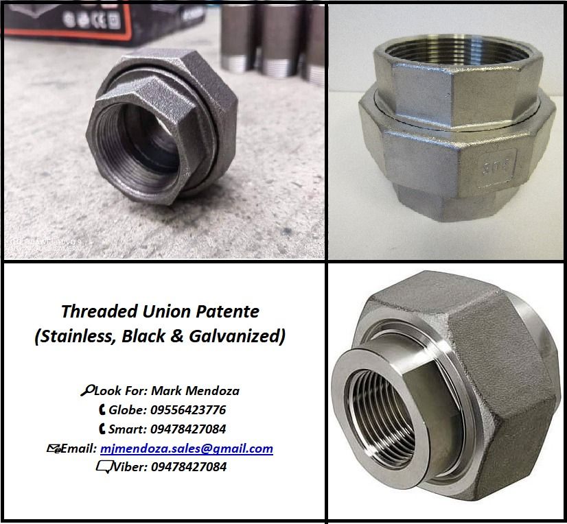 Threaded Union Patente on Carousell