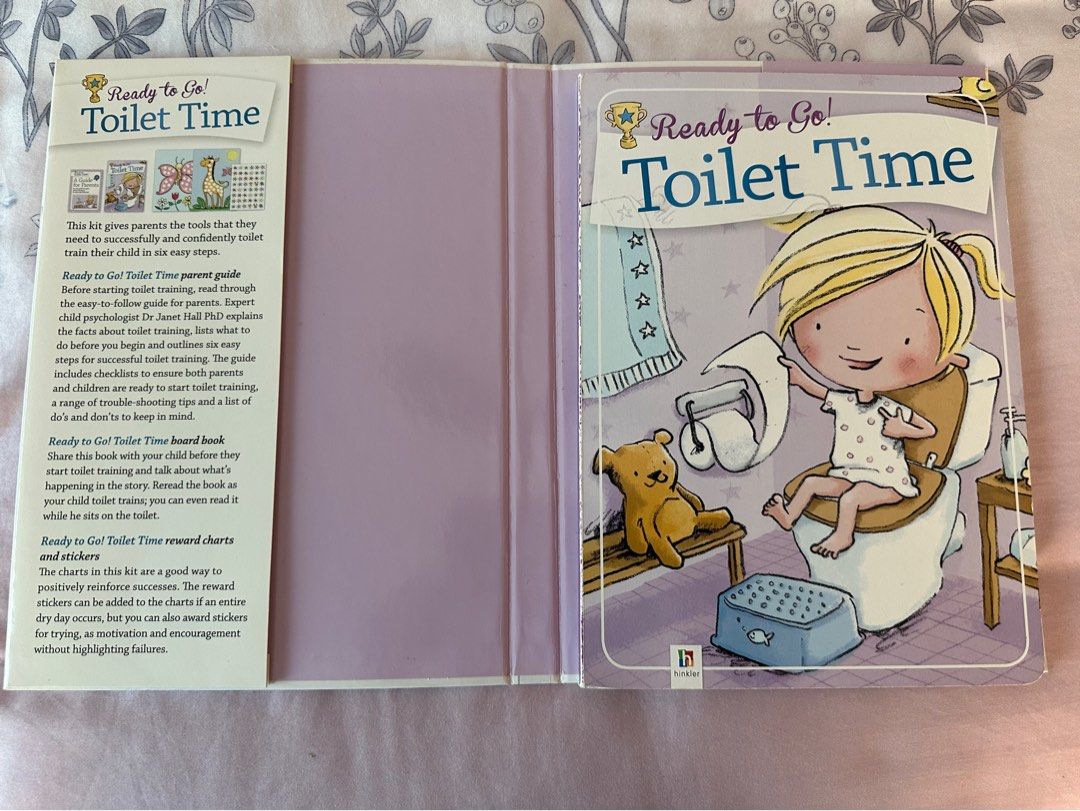 Toilet training for girls - storybook, Hobbies & Toys, Books ...
