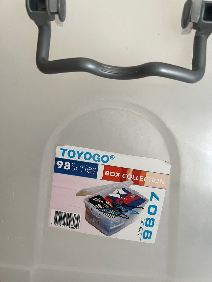 Toyogo Storage Box with Wheels, Furniture & Home Living, Home ...