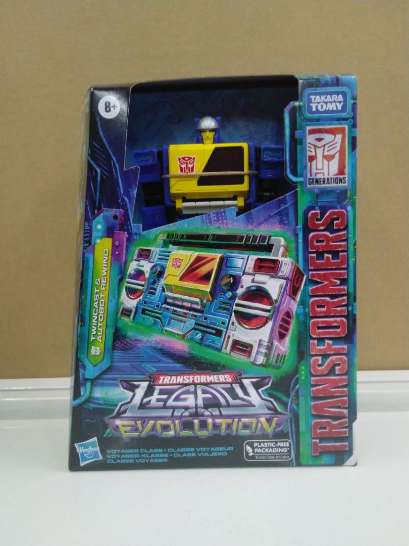 Transformers Legacy Twincast and Rewind, Hobbies & Toys, Toys & Games ...