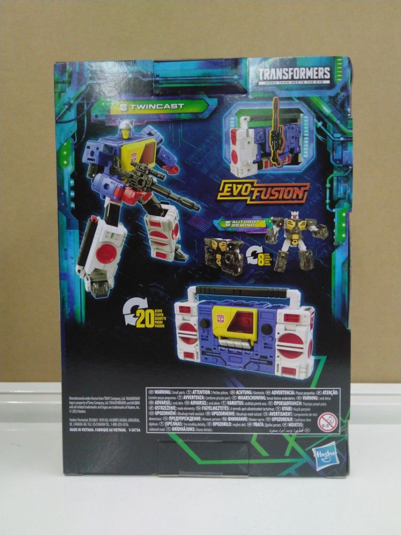 Transformers Legacy Twincast and Rewind, Hobbies & Toys, Toys & Games ...