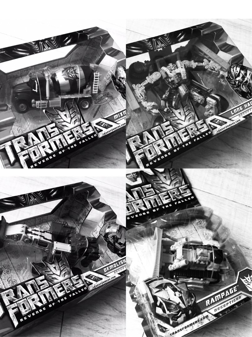 Transformers ROTF movie 2009 - Rampage, Demolishor, Long Haul ...