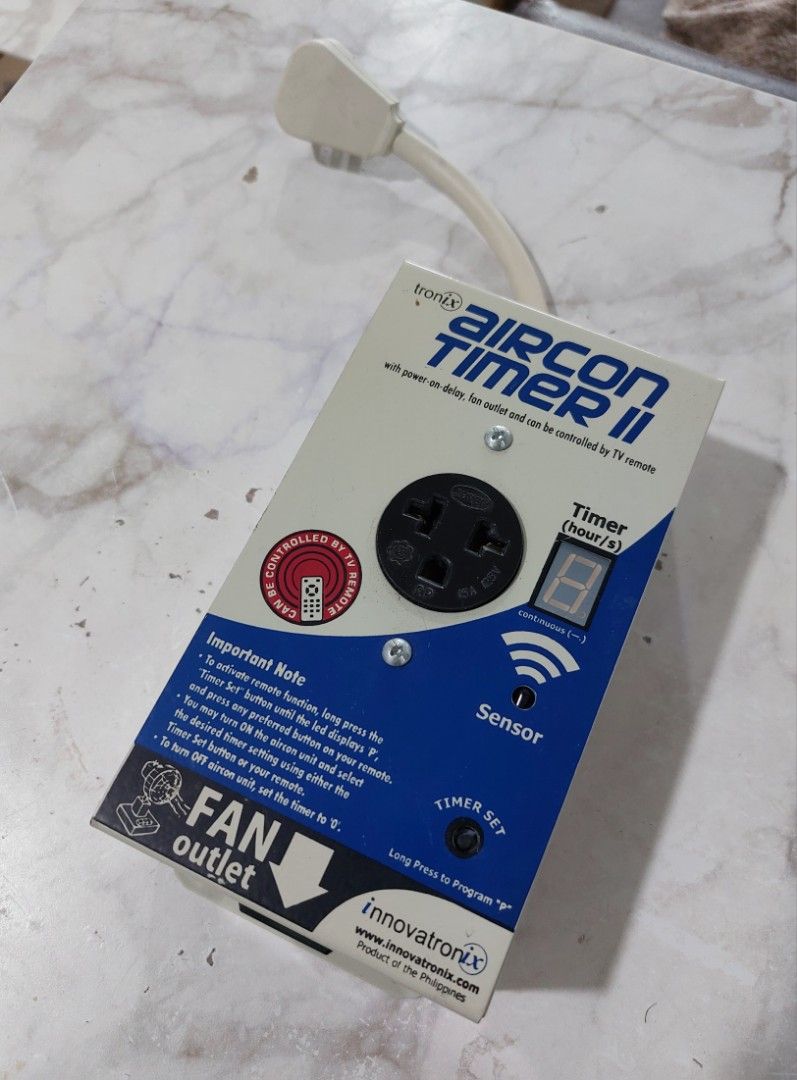 Tronix Aircon Timer, TV & Home Appliances, Air Conditioning and Heating ...