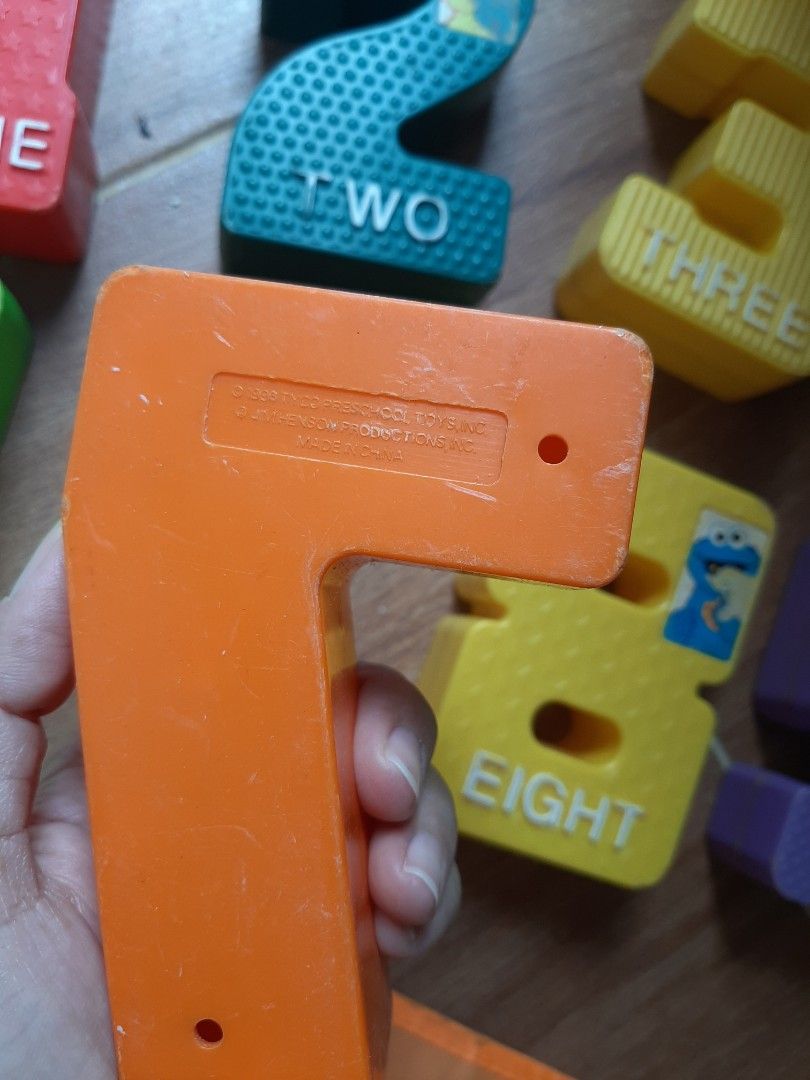 Tyco preschool toys numbers, Toys & Collectibles, Mainan di Carousell