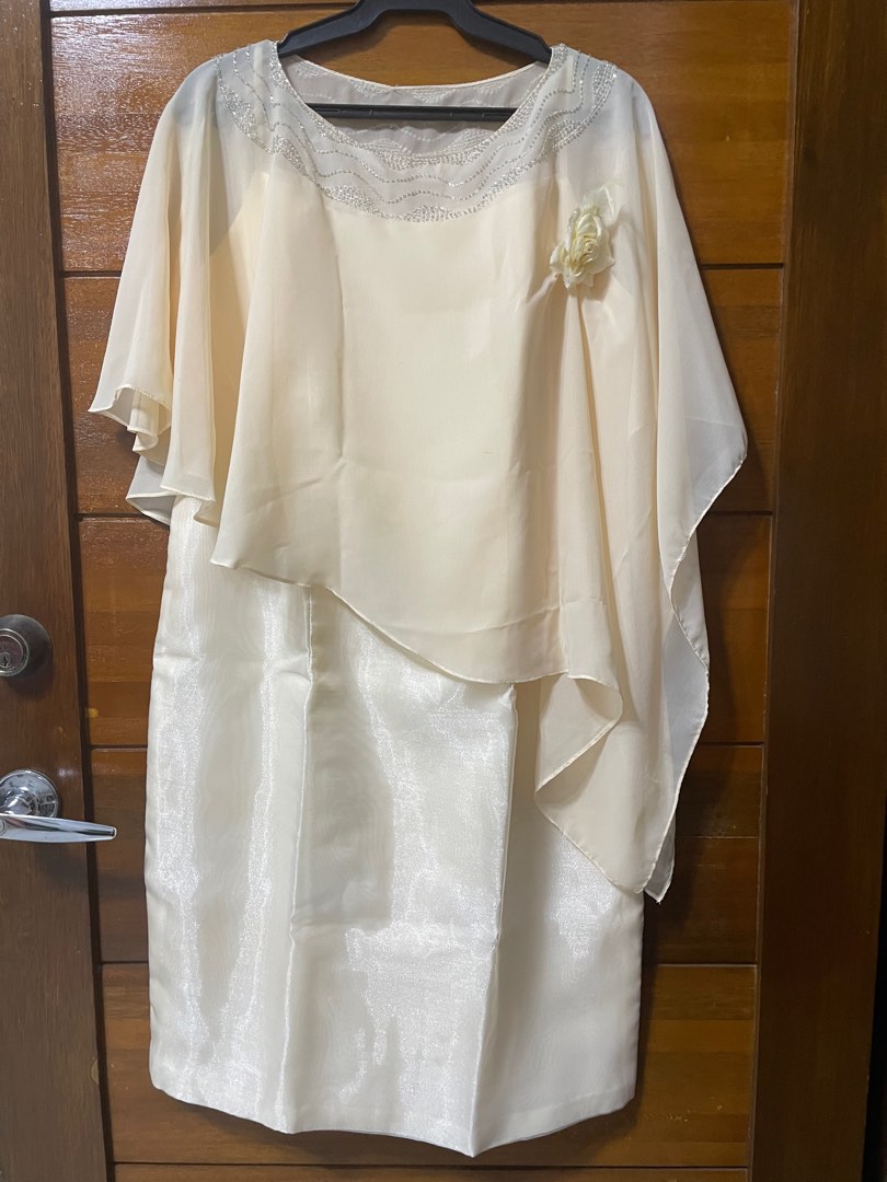 Tygie Ninang Filipiniana Dress, Women's Fashion, Dresses & Sets ...