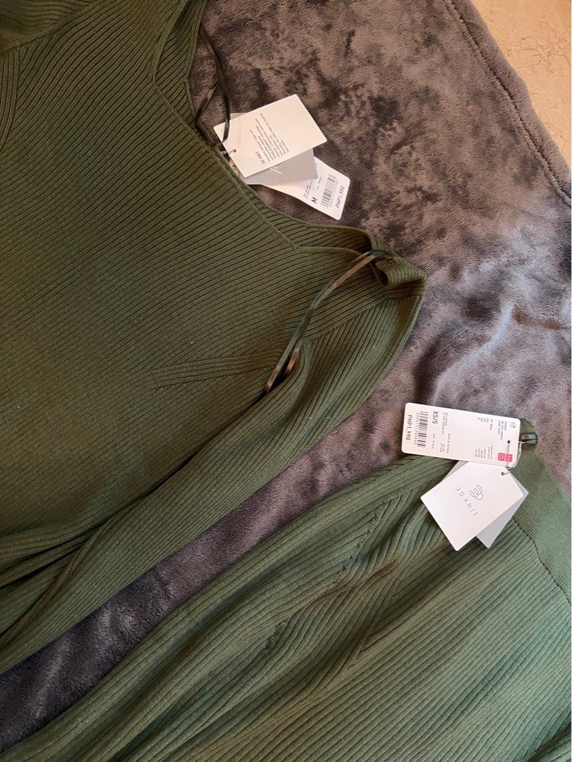 Uniqlo knit set on Carousell