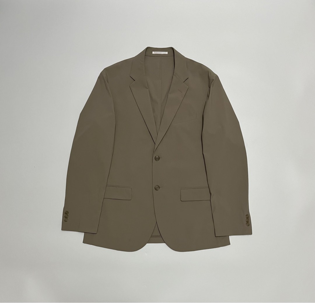 UNIQLO MENS ULTRA LIGHT SLIM FIT BLAZER JACKET, Men's Fashion, Coats ...