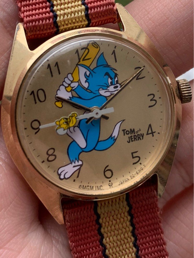 [Unique] Tom and Jerry watch by Seiko, Luxury, Watches on Carousell