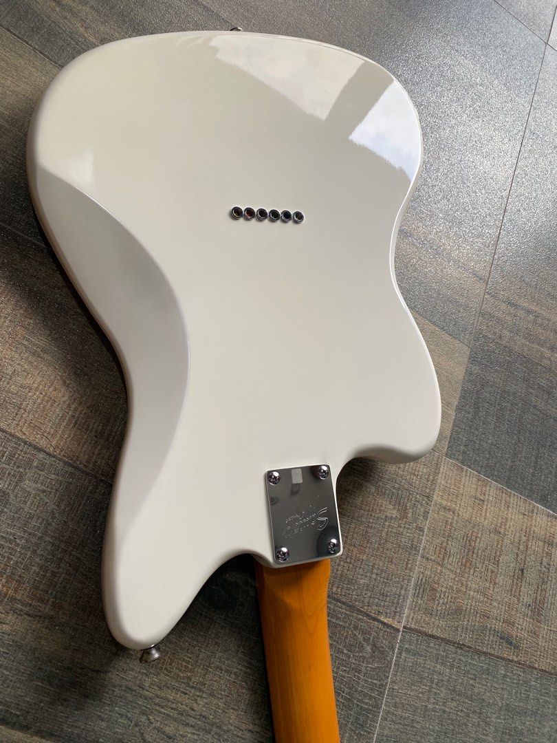 Upgraded/Modded Squier Adffinity Jazzmaster, Hobbies & Toys, Music ...