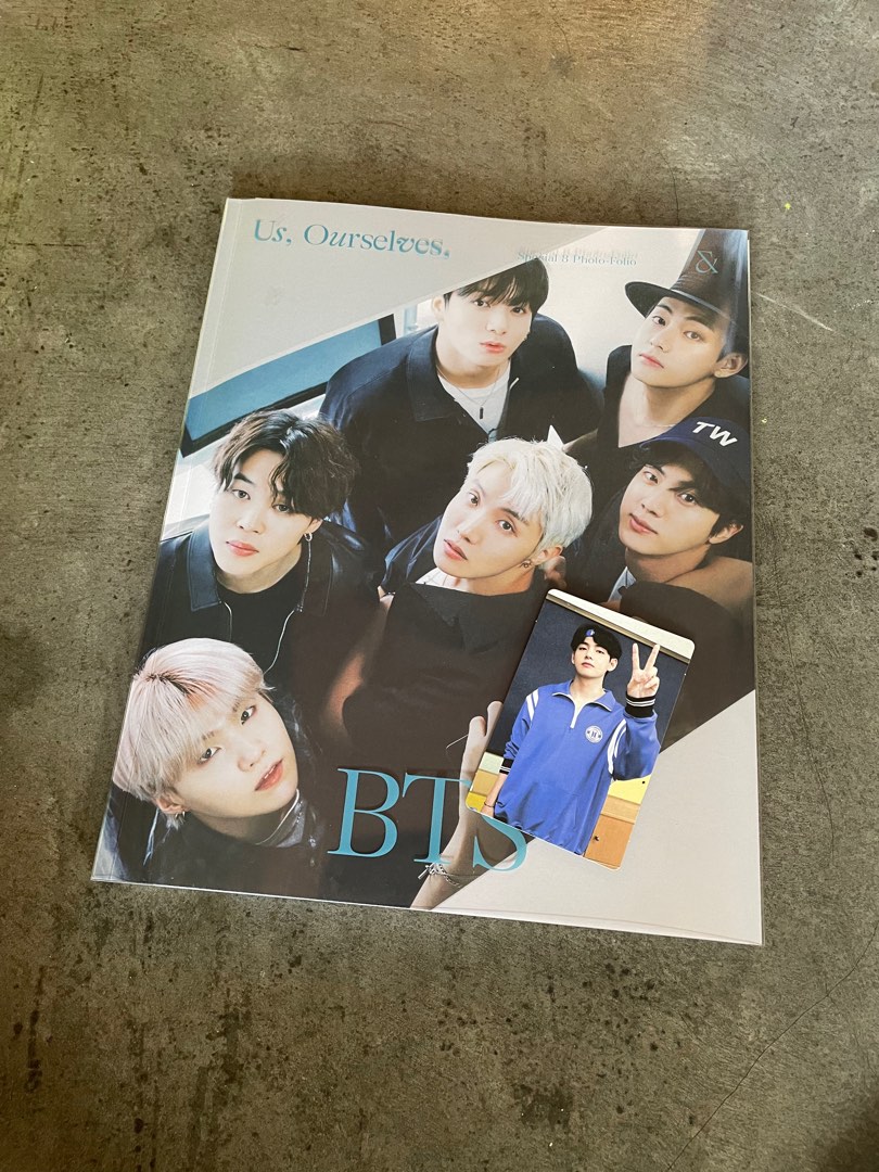 Us, Ourselves and BTS We Photo Folio with Taehyung PC, Hobbies & Toys ...