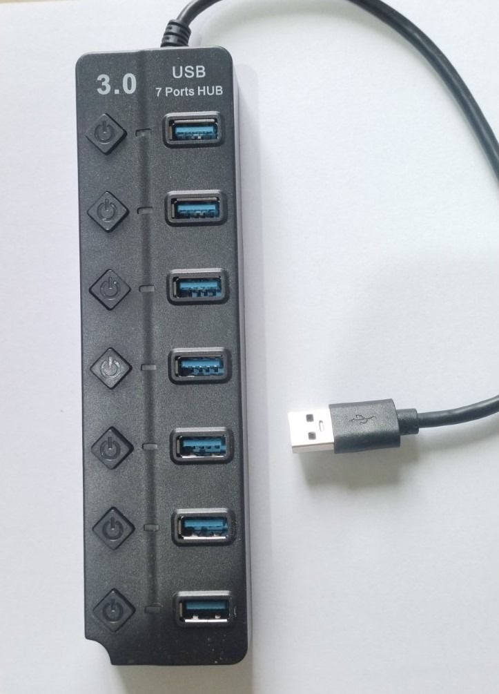 USB 7 port hub, Computers & Tech, Parts & Accessories, Cables ...