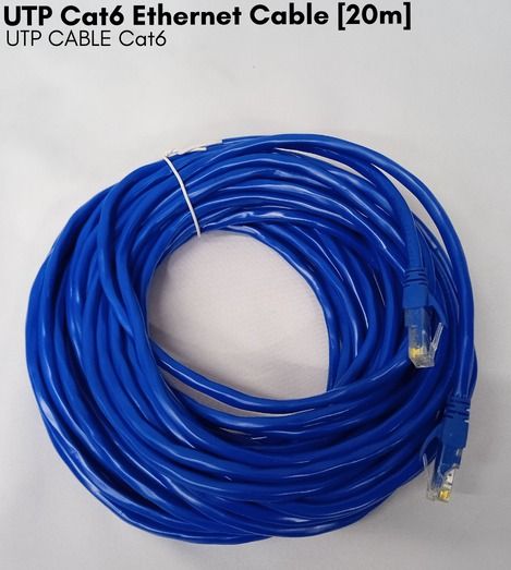 UTP CABLE Cat6 Ethernet Cable [20m], Computers & Tech, Parts ...