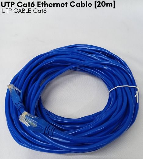 UTP CABLE Cat6 Ethernet Cable [20m], Computers & Tech, Parts ...
