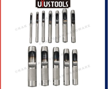 UYUSTOOLS SBA012 12PCS HOLLOW PUNCH SET / HARDWARE (AT1261), Furniture ...
