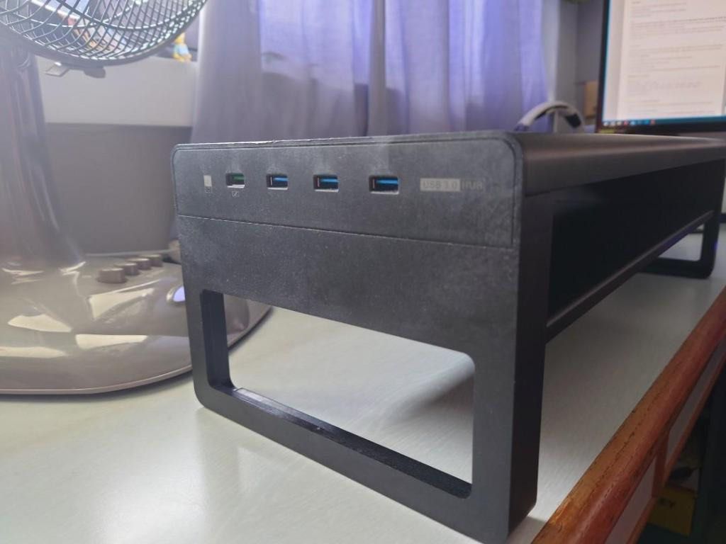 Vaydeer Monitor Riser with USB 3.0 Hub, Computers & Tech, Parts ...