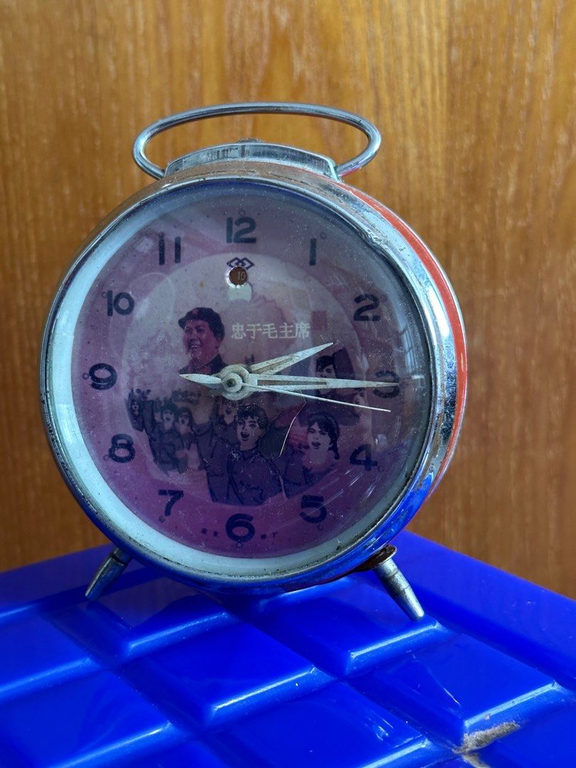 Vintage Mao Zedong winding clock, Hobbies & Toys, Memorabilia ...