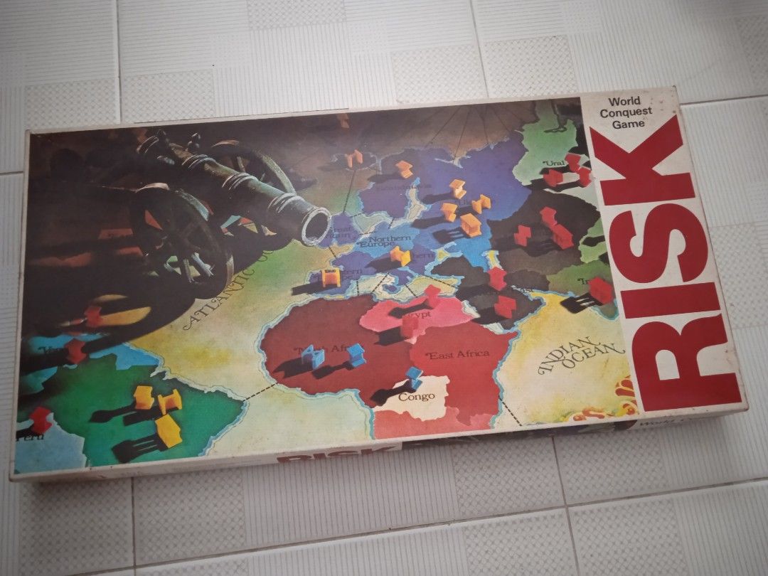 Vintage Risk Board Game, Hobbies & Toys, Toys & Games on Carousell