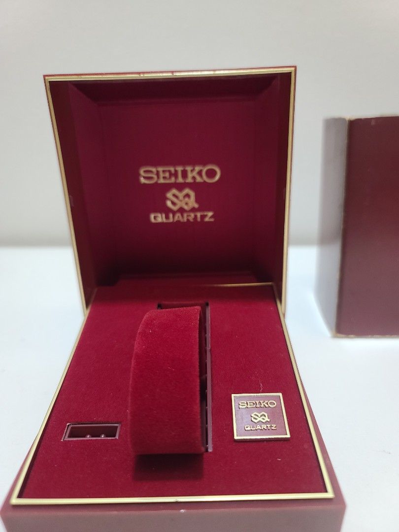 Vintage Seiko watch box for Seiko Tuna Diver Quartz Watches 7548 7549 ...