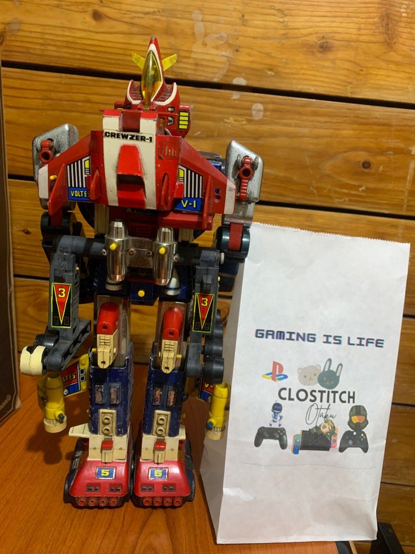 Vintage Voltes V DX Diecast ( Original ), Hobbies & Toys, Toys & Games ...