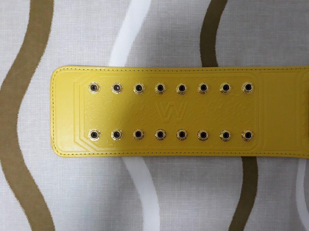 WWE Yellow Intercontinental Championship, Hobbies & Toys, Memorabilia ...