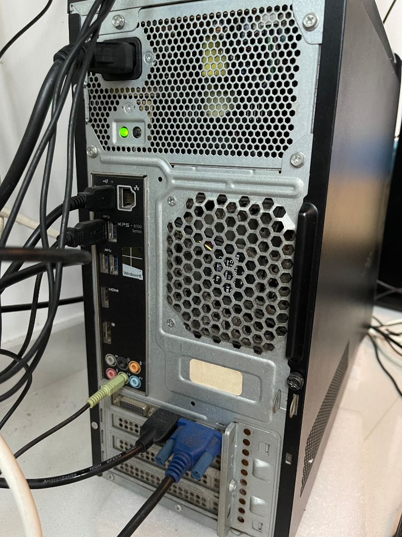 Dell XPS 8700 Desktop + new 1 TB Hard disk (Jul 2021) + 23 inch DELL ...