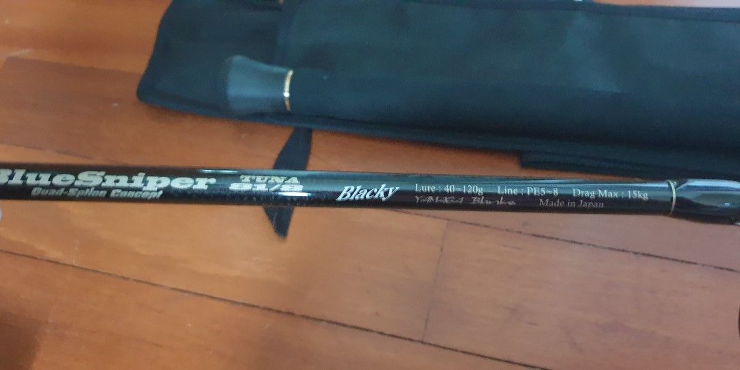 Yamaga Blue Sniper Blacky, Sports Equipment, Fishing on Carousell