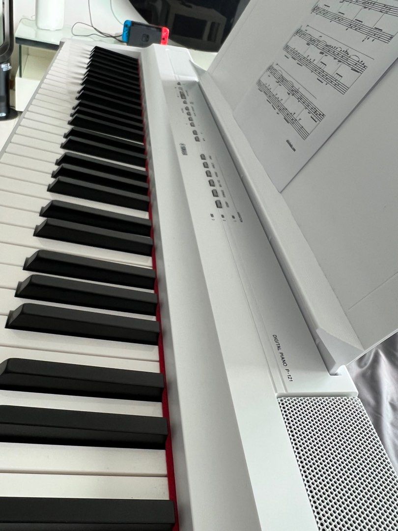 Yamaha Digital Piano P121 - Like New, Hobbies & Toys, Music & Media ...