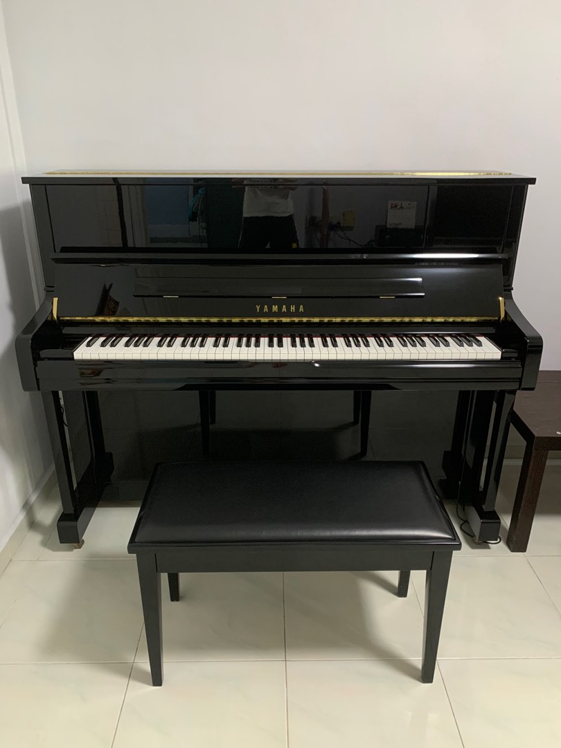 Yamaha U1J PE Upright Piano, Hobbies & Toys, Music & Media, Musical Instruments on Carousell