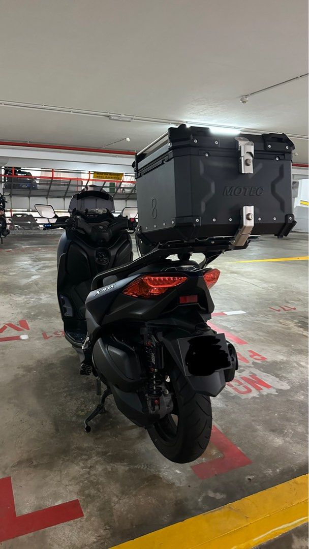 Yamaha Xmax 300 Matte Blue COE till 2031, Motorcycles, Motorcycles for ...