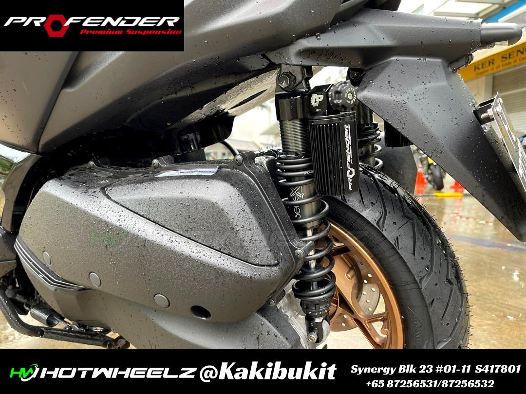 YAMAHA XMAX-PROFENDER X-SERIES SUSPENSION, Motorcycles, Motorcycle ...