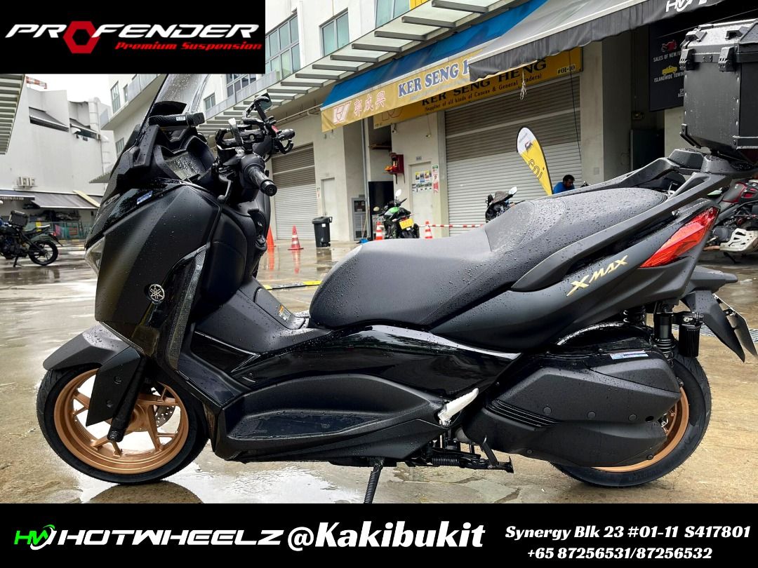 YAMAHA XMAX-PROFENDER X-SERIES SUSPENSION, Motorcycles, Motorcycle ...