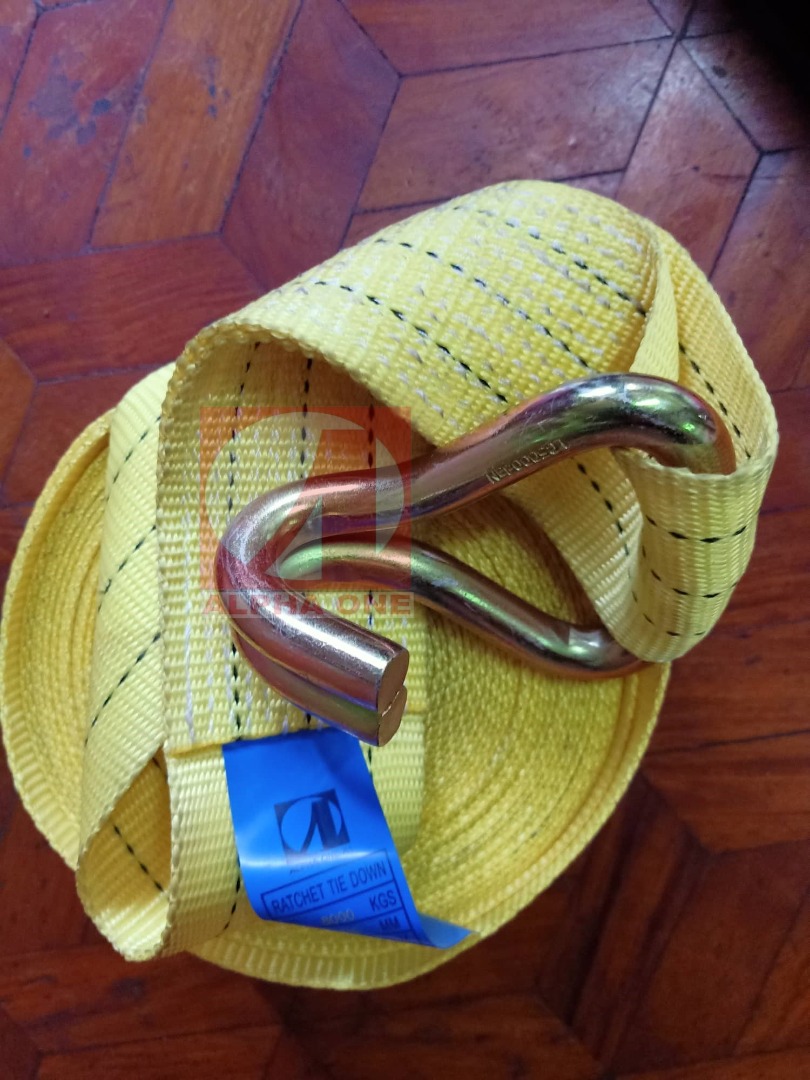 YELLOW STRAP CARGO-LASHING RATCHET BINDER, Hobbies & Toys, Stationary ...