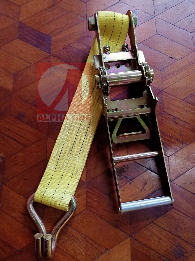 YELLOW STRAP CARGO-LASHING RATCHET BINDER, Hobbies & Toys, Stationary ...